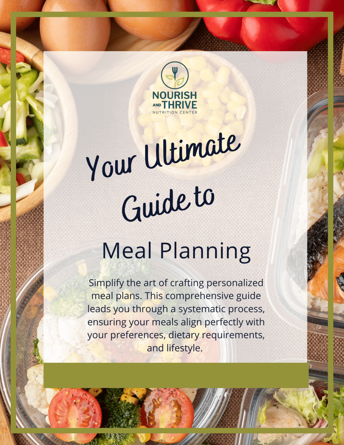 Your Ultimate Guide to Meal Planning eBook - Nourish and Thrive ...